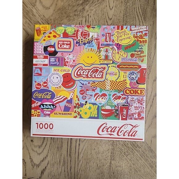Coca Cola | Games | Springbok Puzzle Pop Art 00 Piece Jigsaw Puzzle ...